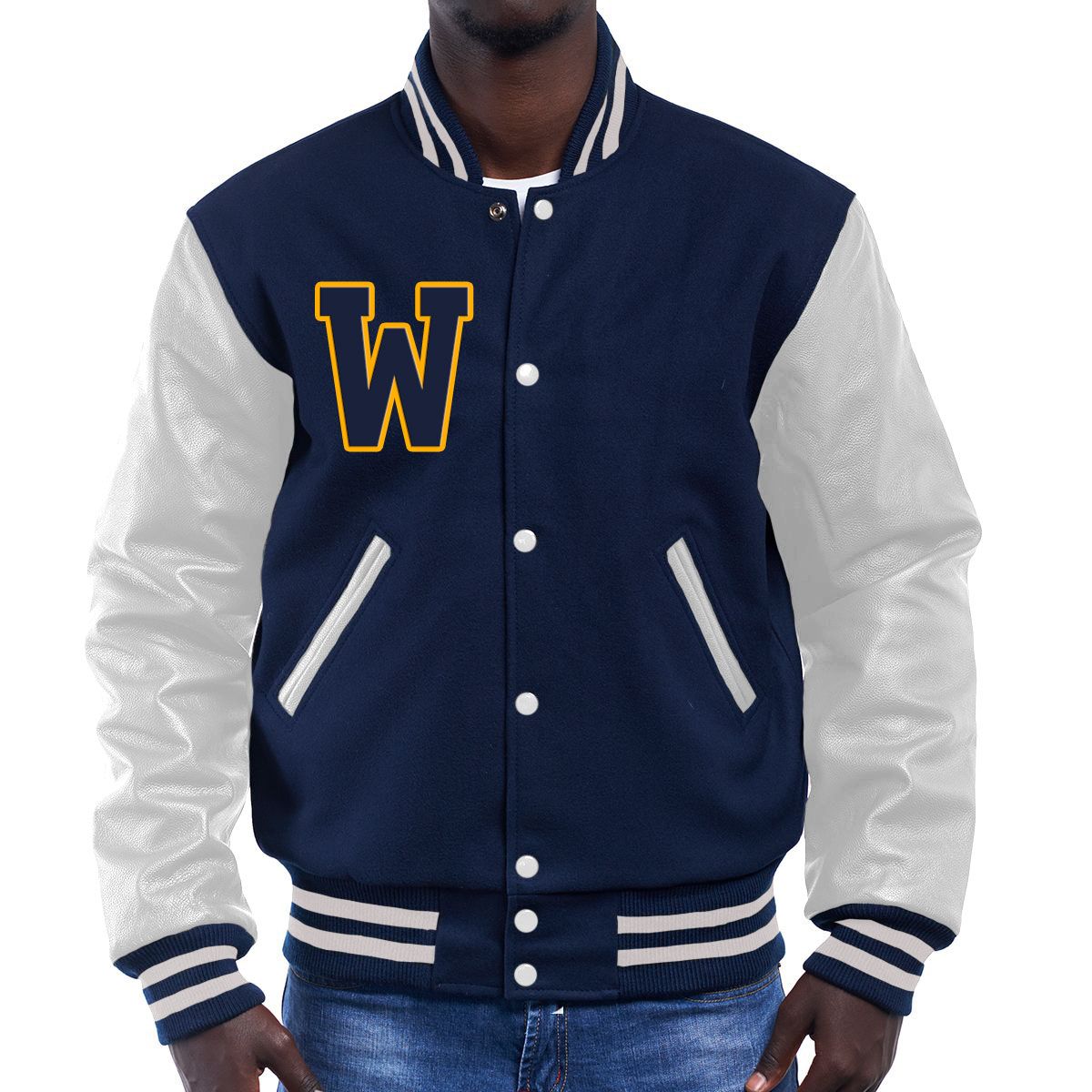 Varsity Base Wilson High School Al Letterman Jacket