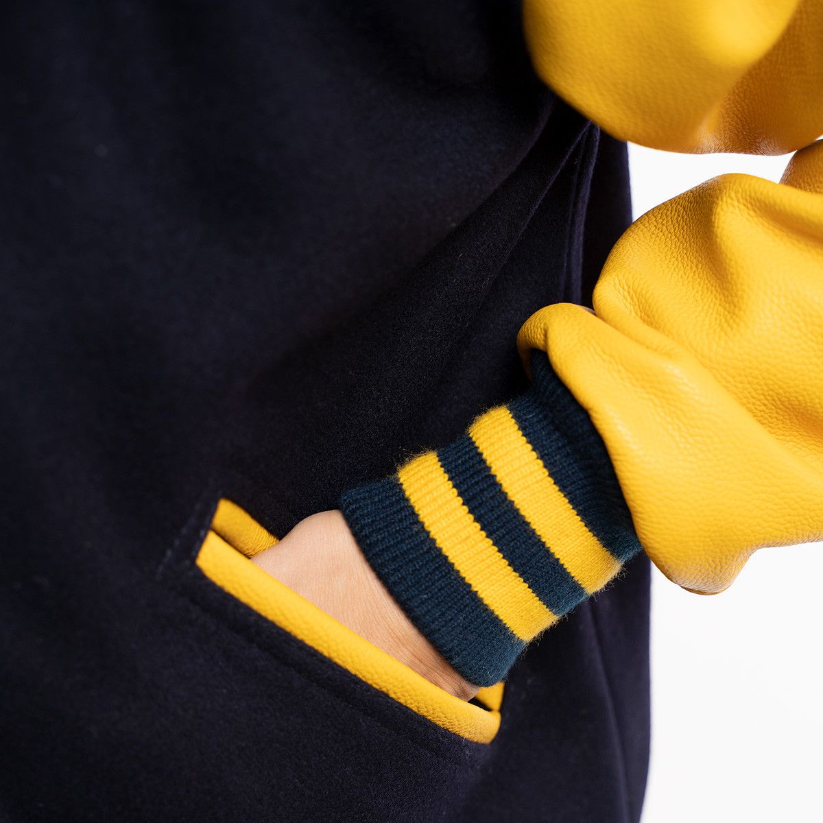 Varsity Base Western Governors University School Logo Ut Letterman Jacket