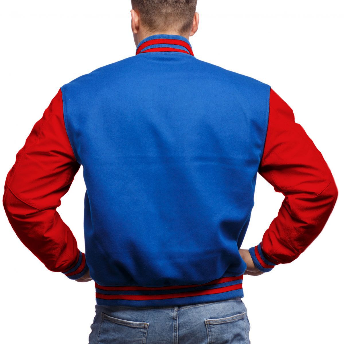 Varsity Base Grass Range High School Mt Letterman Jacket